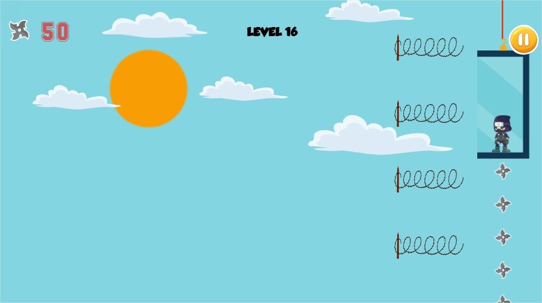 Ninja Run Adventure - 21 levels - HTML5 Game - Web & Mobile + AdMob (CAPX, C3p and HTML5) by LinBeck